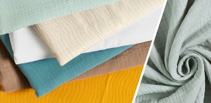 Musselin Stoff online kaufen » Stoffe.de