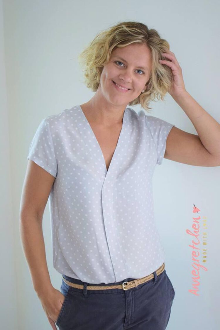 Ebook / Schnittmuster Marisol-Bluse *mit A0-Datei + Video*