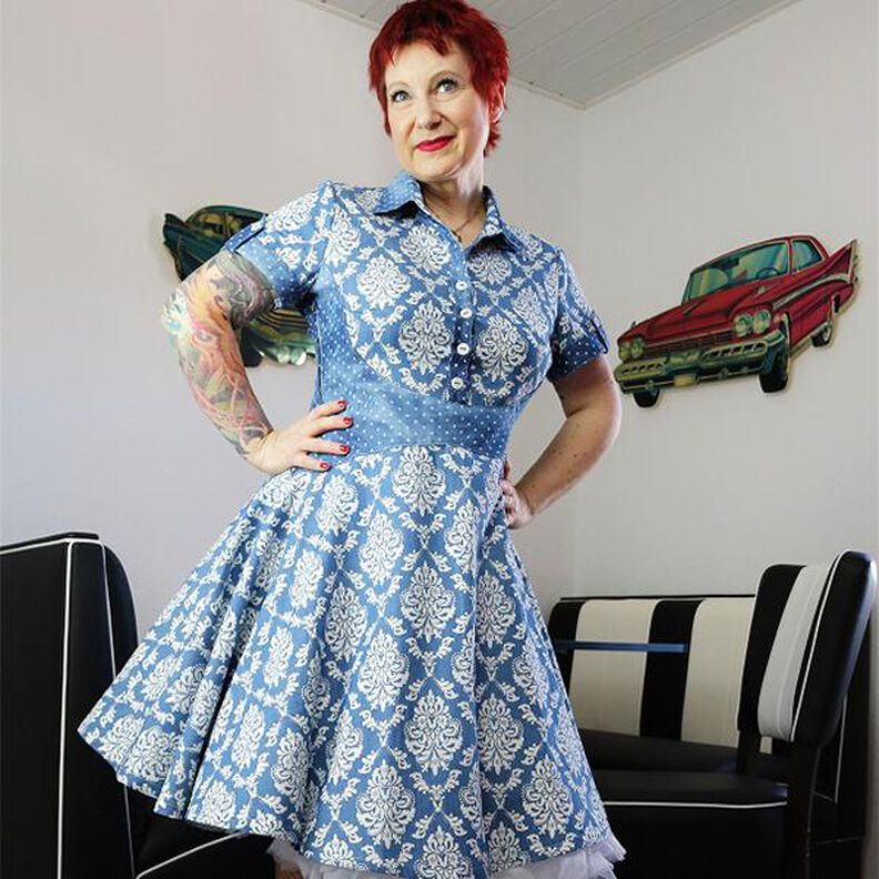 Kleid PETITE JANET Gr. 34-50 PDF-A4, A0