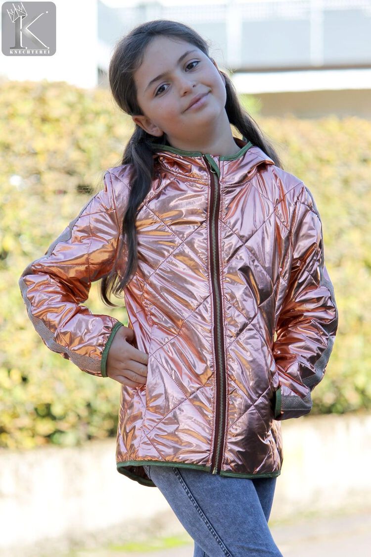 Steppjacke Kinder – Schnittmuster Gr. 86-176 – Vika #113