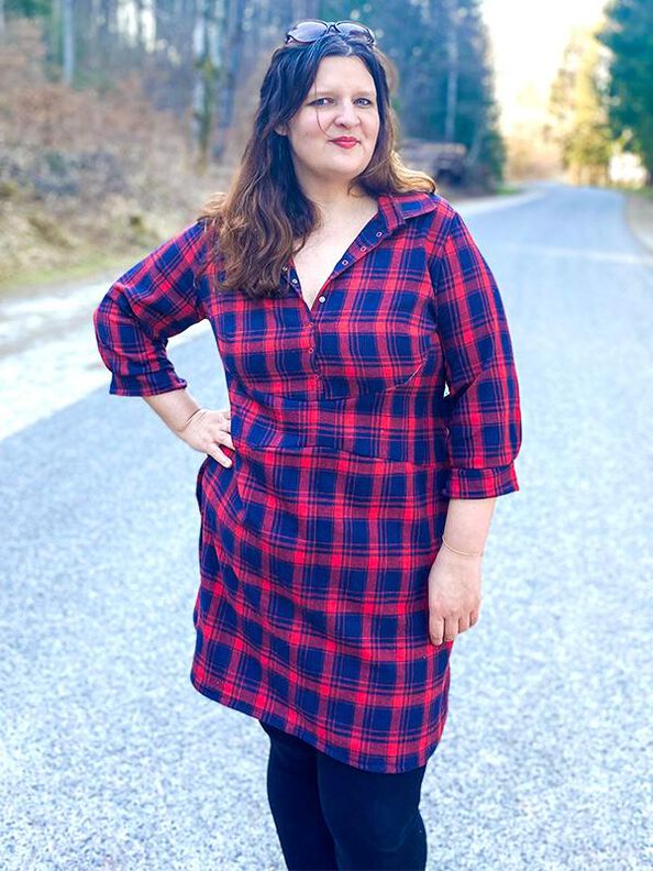 Kleid PETITE JANET Gr. 34-50 PDF-A4, A0